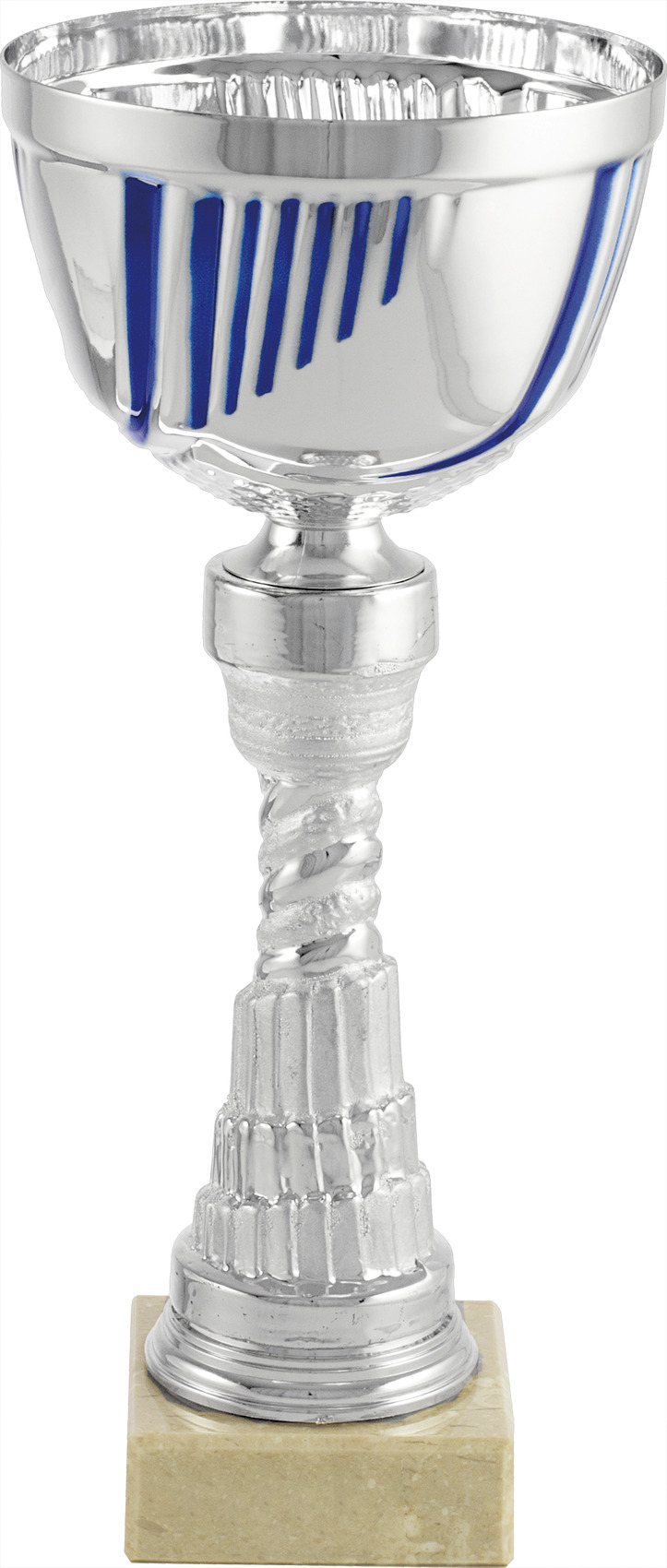 Copa balón detalle azul