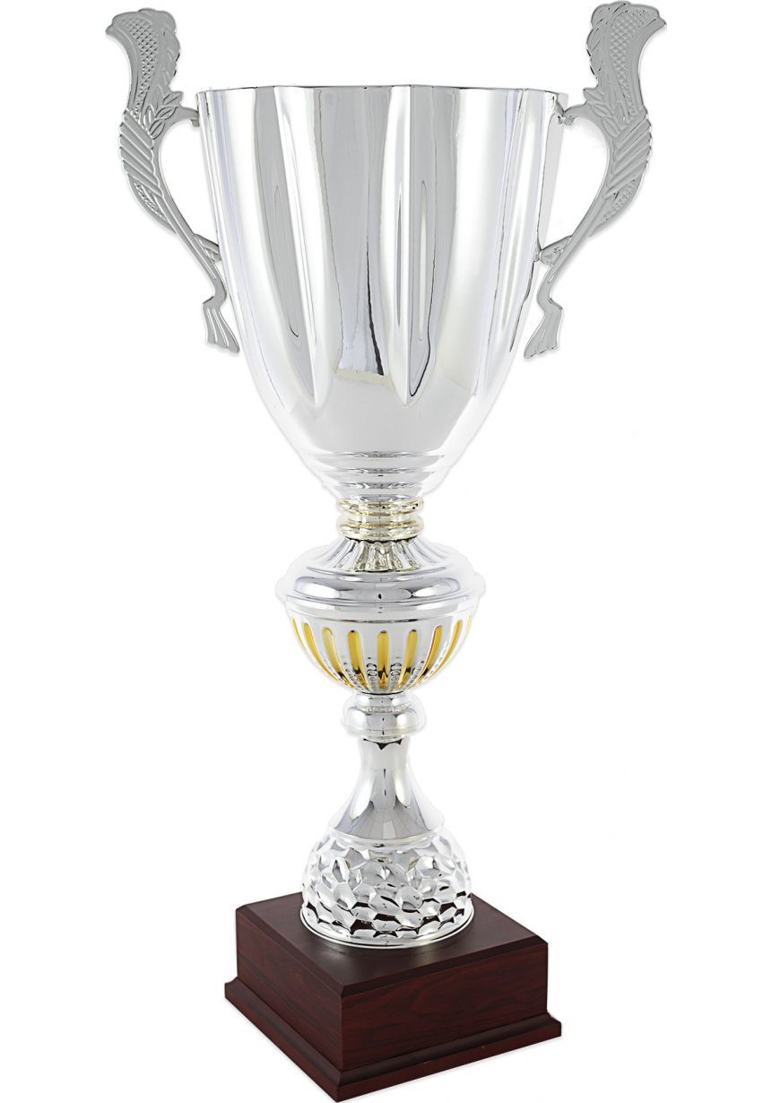 Copa cáliz bicolor plata-dorado