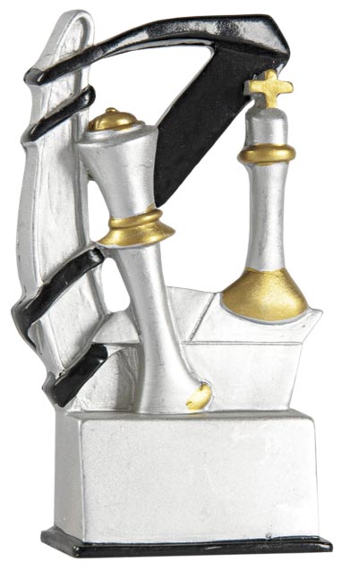 Horse Chess Trophy made in metal