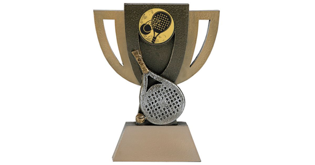 Trofeo de participación de pádel