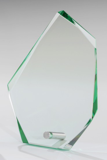 Jade trophy with screwed foot