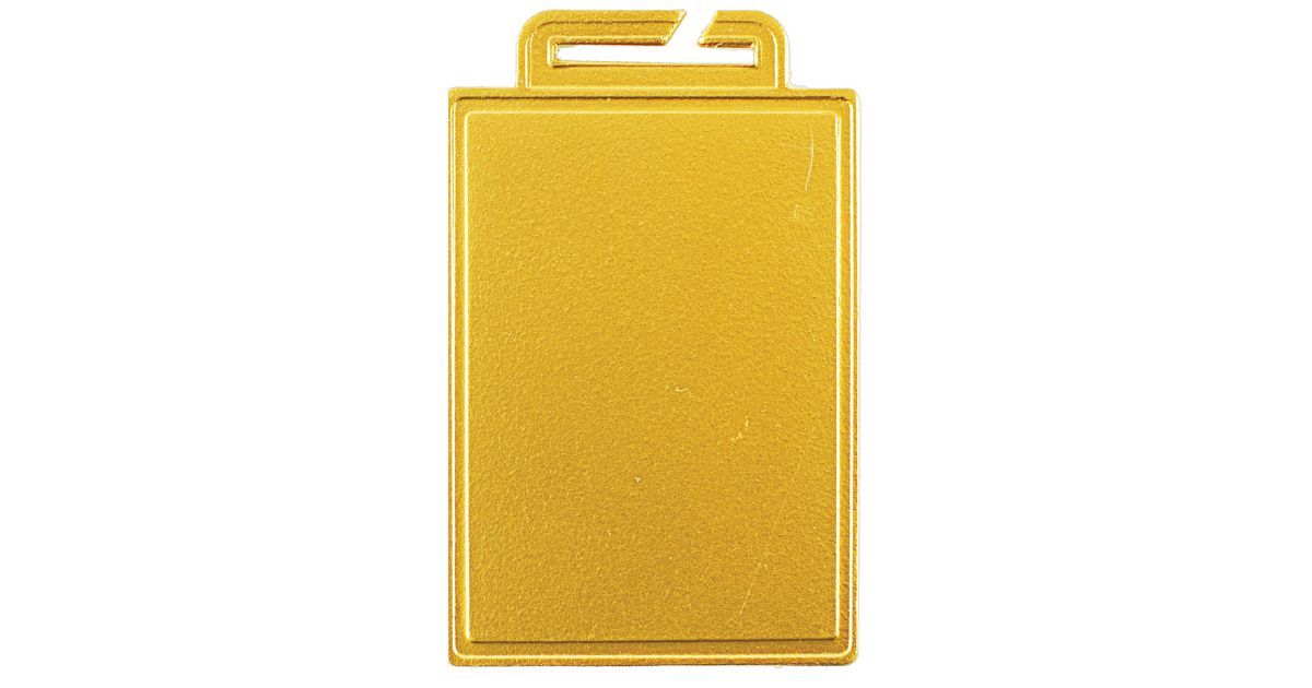 Rectangular Color Marking Special Medal