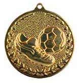 Medalha de Futebol em alto relevo